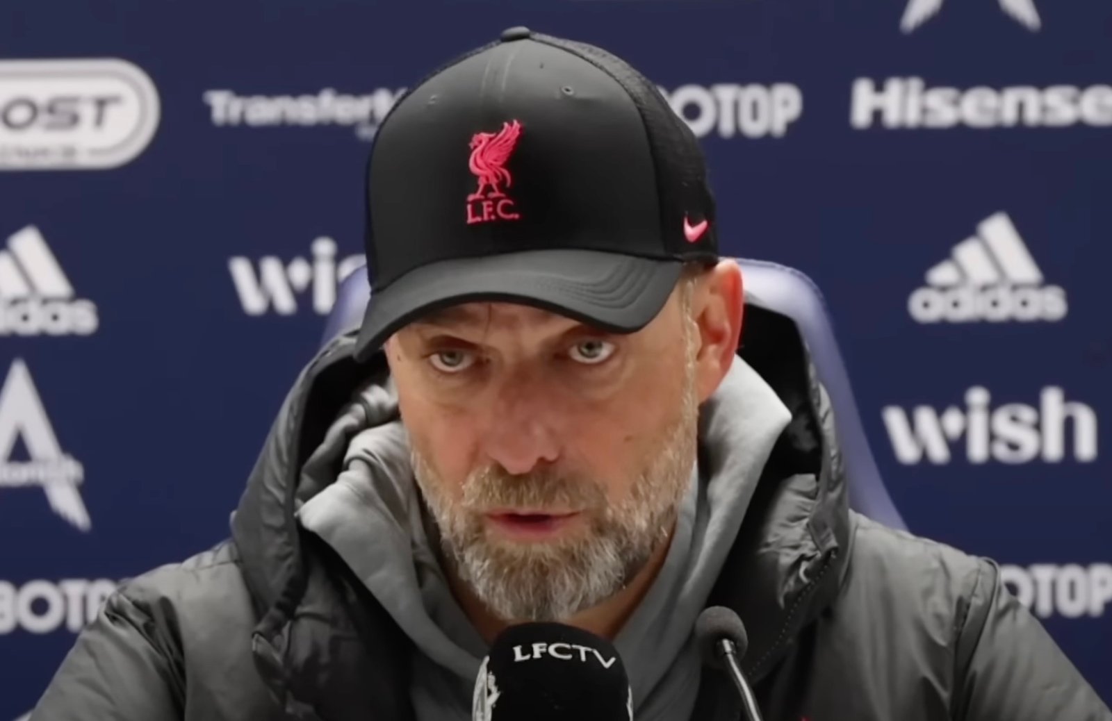 He might not look it, but Klopp was happy with Liverpool's win at Leeds