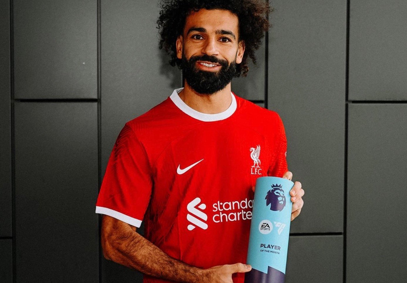 Salah named the Premier League Player of the Month for October
